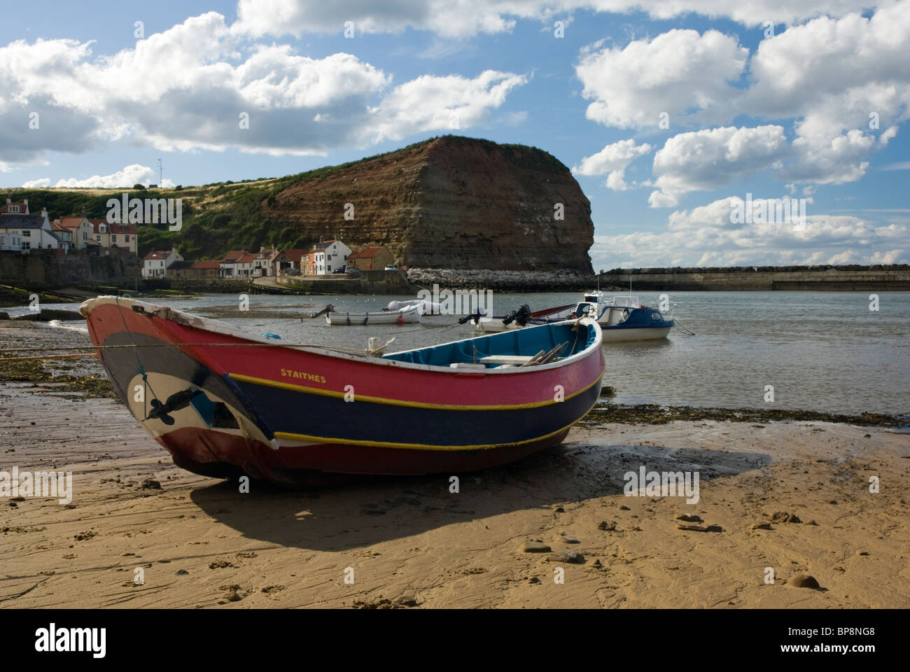 Yorkshire coble boat hi-res stock photography and images - Alamy