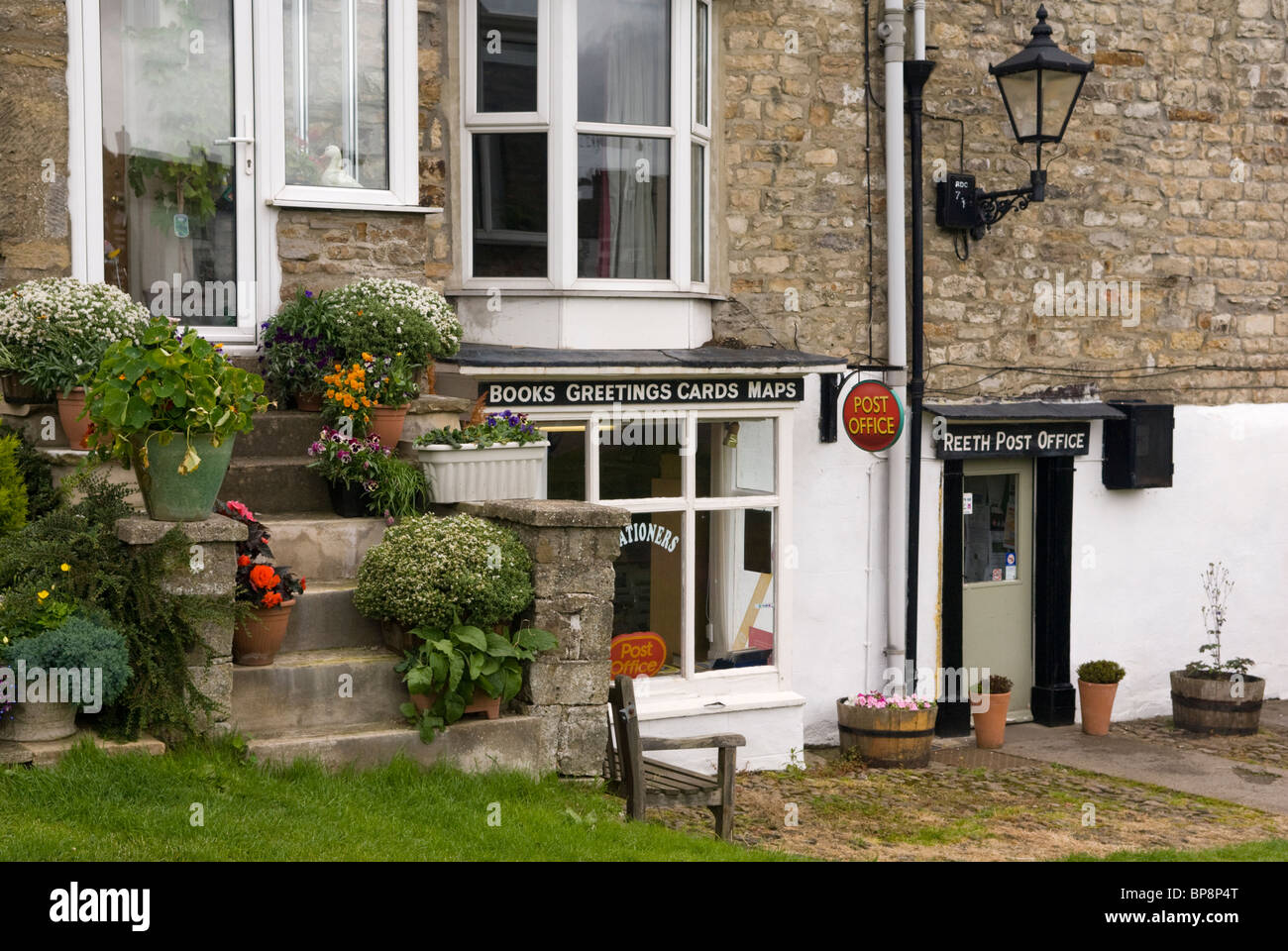 Reeth Post Office, Reeth, North Yorkshire, England Stock Photo - Alamy