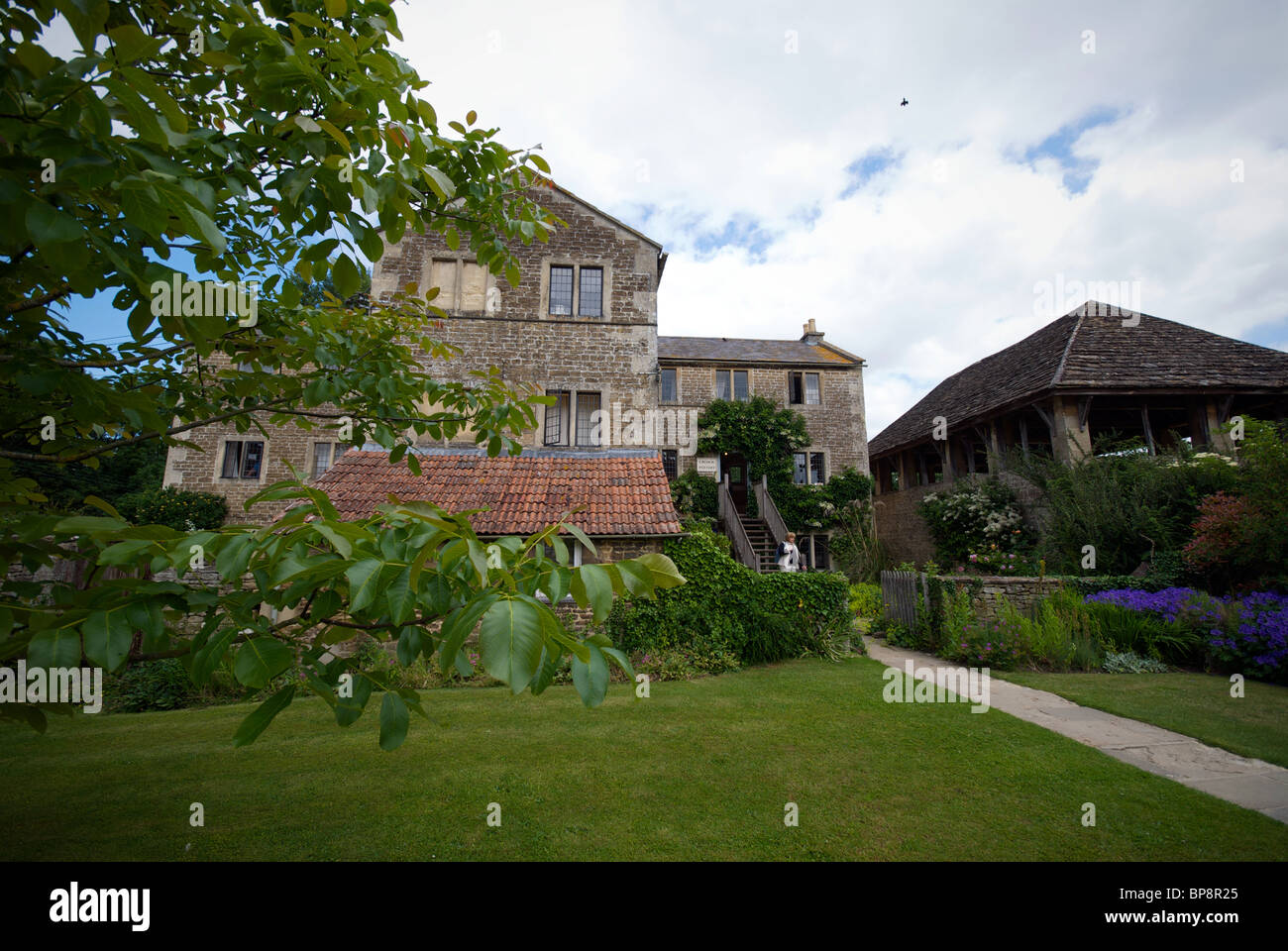 Lacock Wiltshire UK National Trust Pottery Stock Photo - Alamy