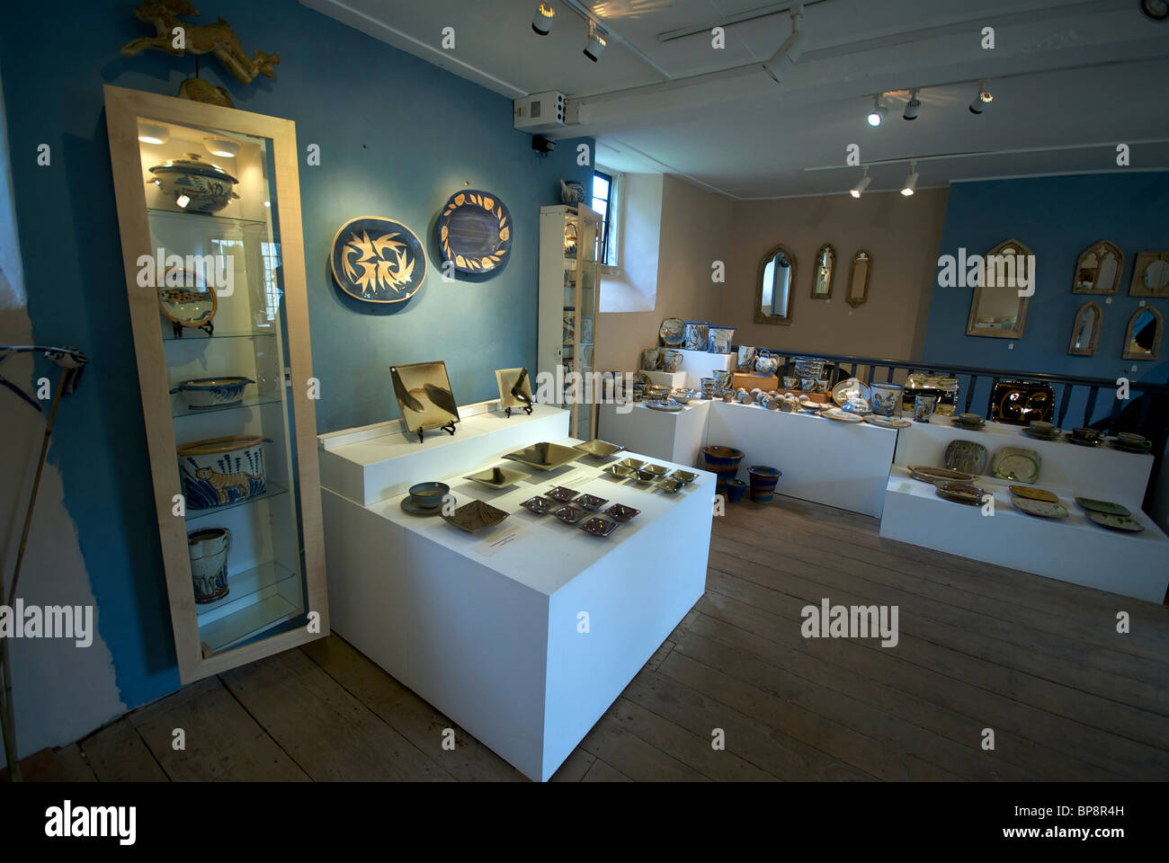 Lacock Wiltshire UK National Trust Pottery Interior Stock Photo - Alamy