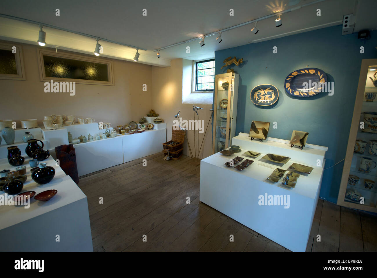Lacock Wiltshire UK National Trust Pottery Interior Stock Photo - Alamy
