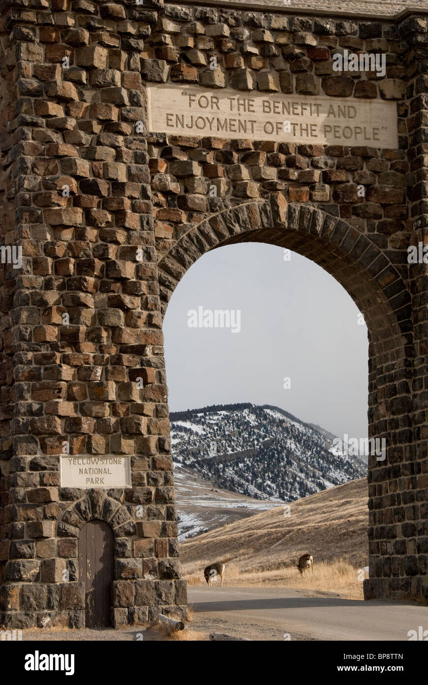 Gateway arch national park sign hi-res stock photography and images - Alamy