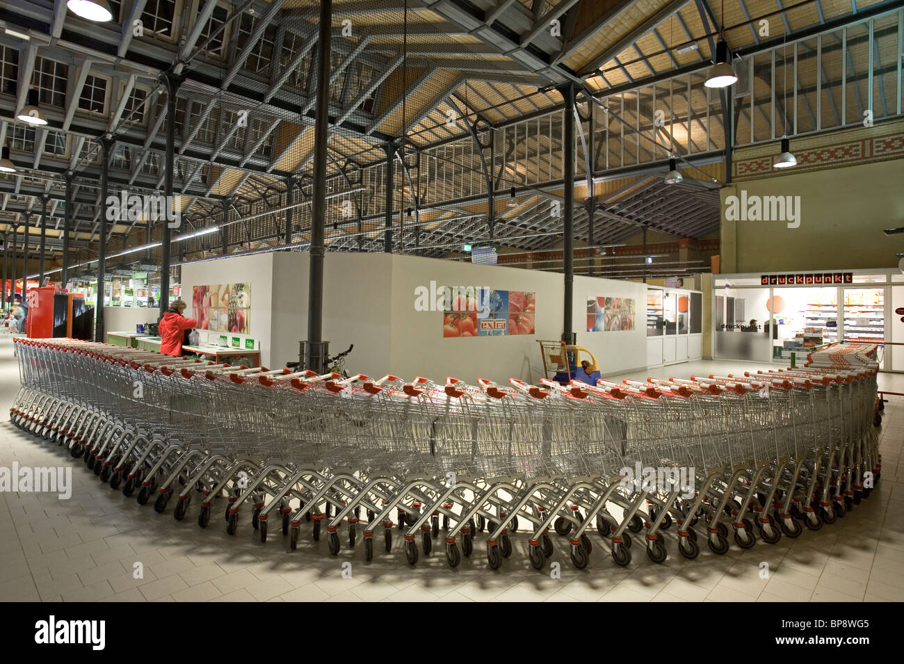 Market Hall in the Ackerstrasse, one of the oldest originals in Berlin ...
