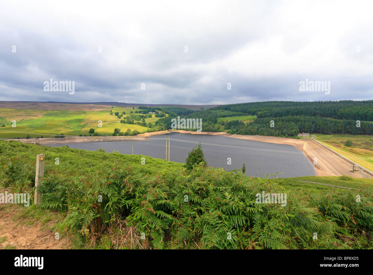 Strines Reservoir and Derwent Moor, Bradfield, Sheffield, Peak District ...