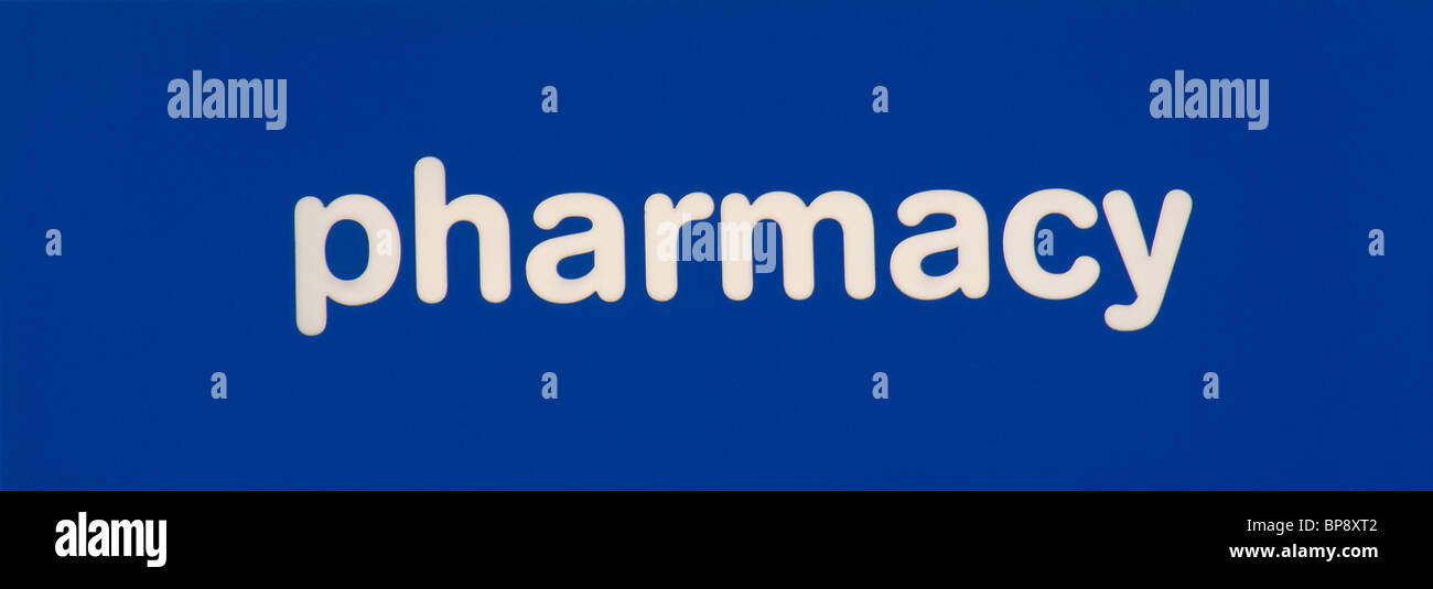 Pharmacy sign hi-res stock photography and images - Alamy