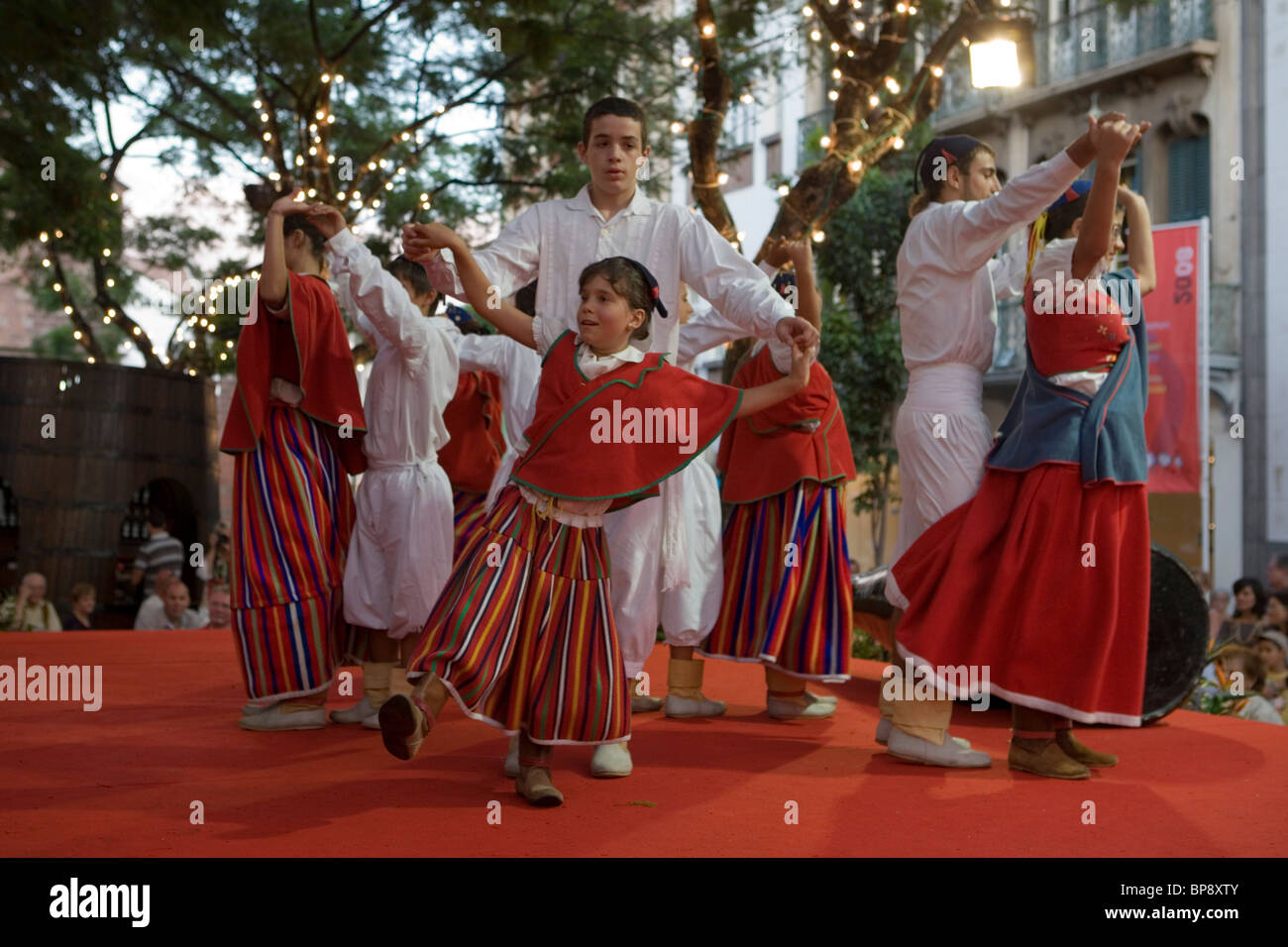 Traditional Folklore Dance Performance at the Madeira Wine Festival ...