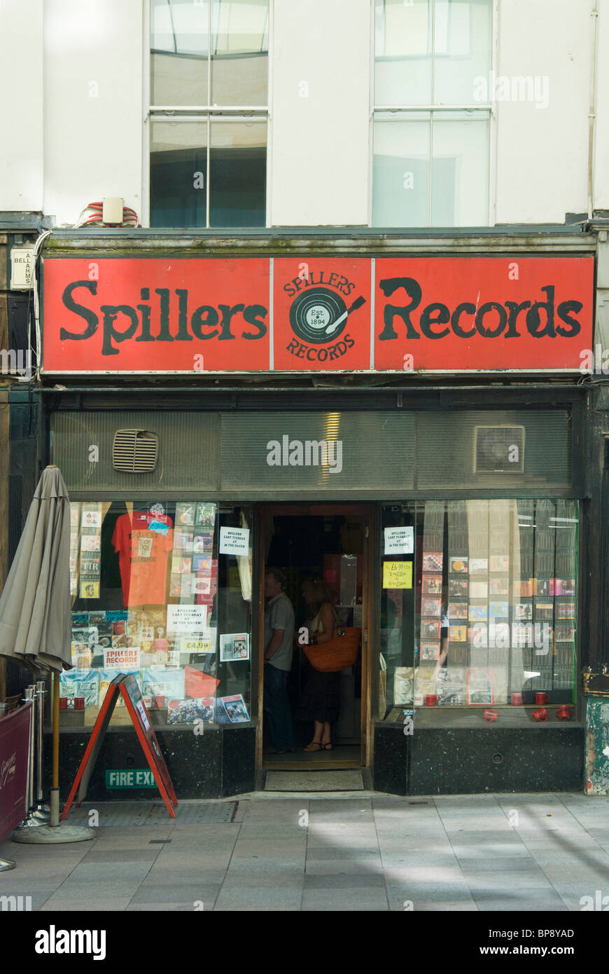 Record shop display hi-res stock photography and images - Alamy