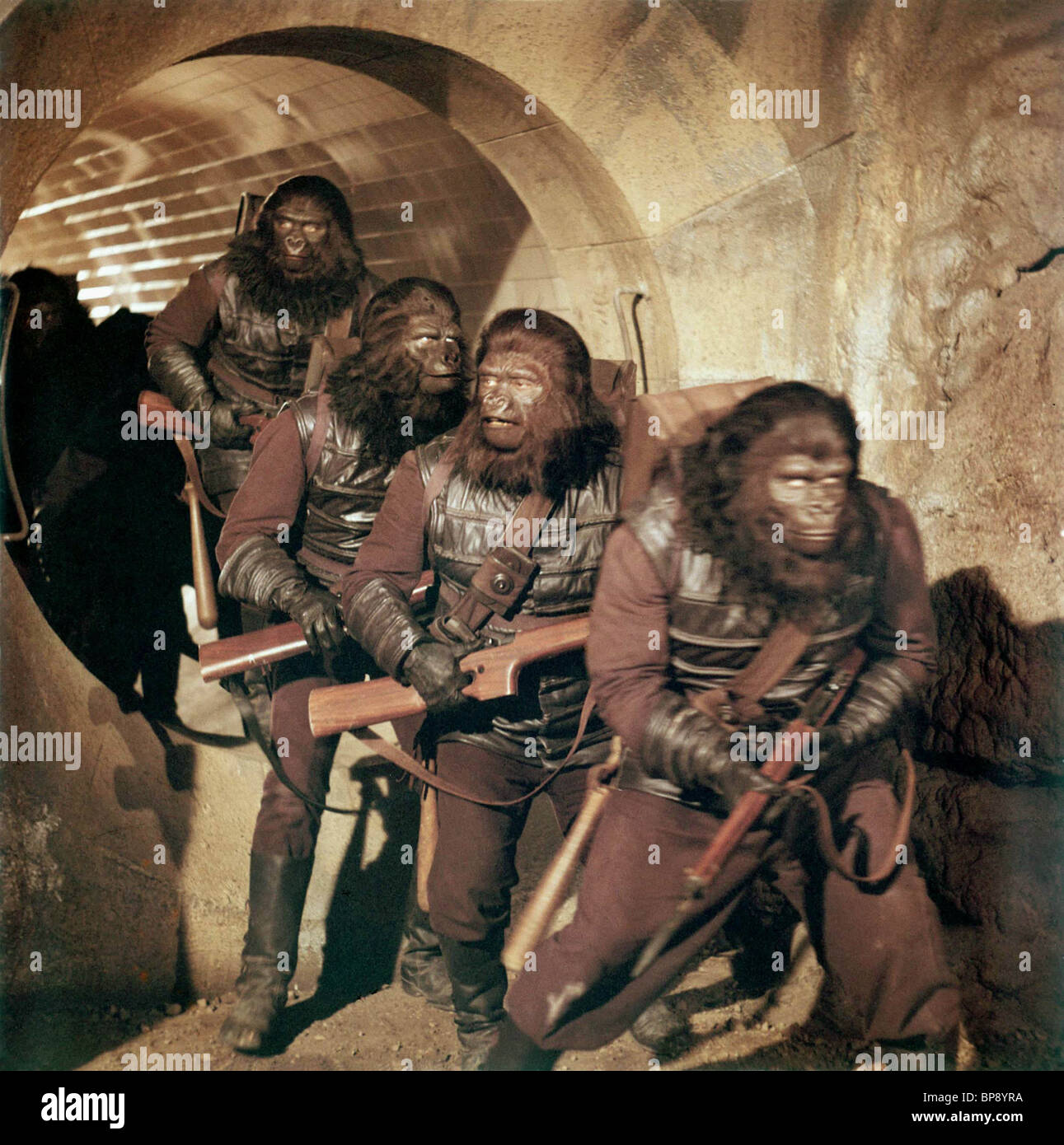 APE WARRIORS PLANET OF THE APES (1968 Stock Photo, Royalty Free Image ...