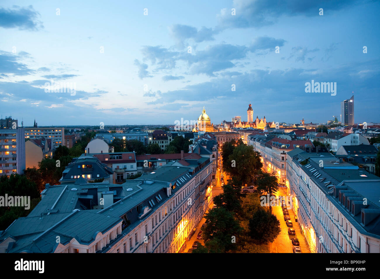 Downtown leipzig hi-res stock photography and images - Alamy