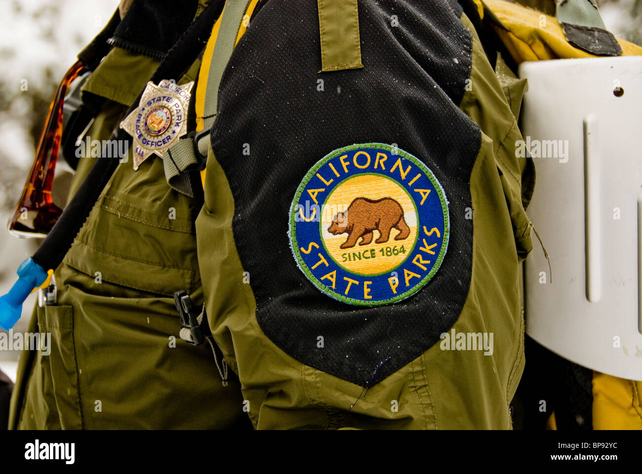 Ranger, Donner State Memorial Park, North Lake Tahoe, California, USA ...