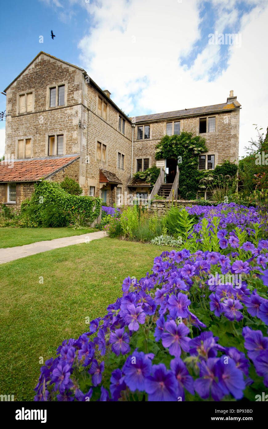 Lacock Wiltshire UK National Trust Pottery Stock Photo - Alamy