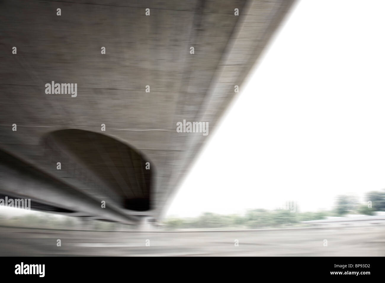 Bridge from below, blur Stock Photo - Alamy