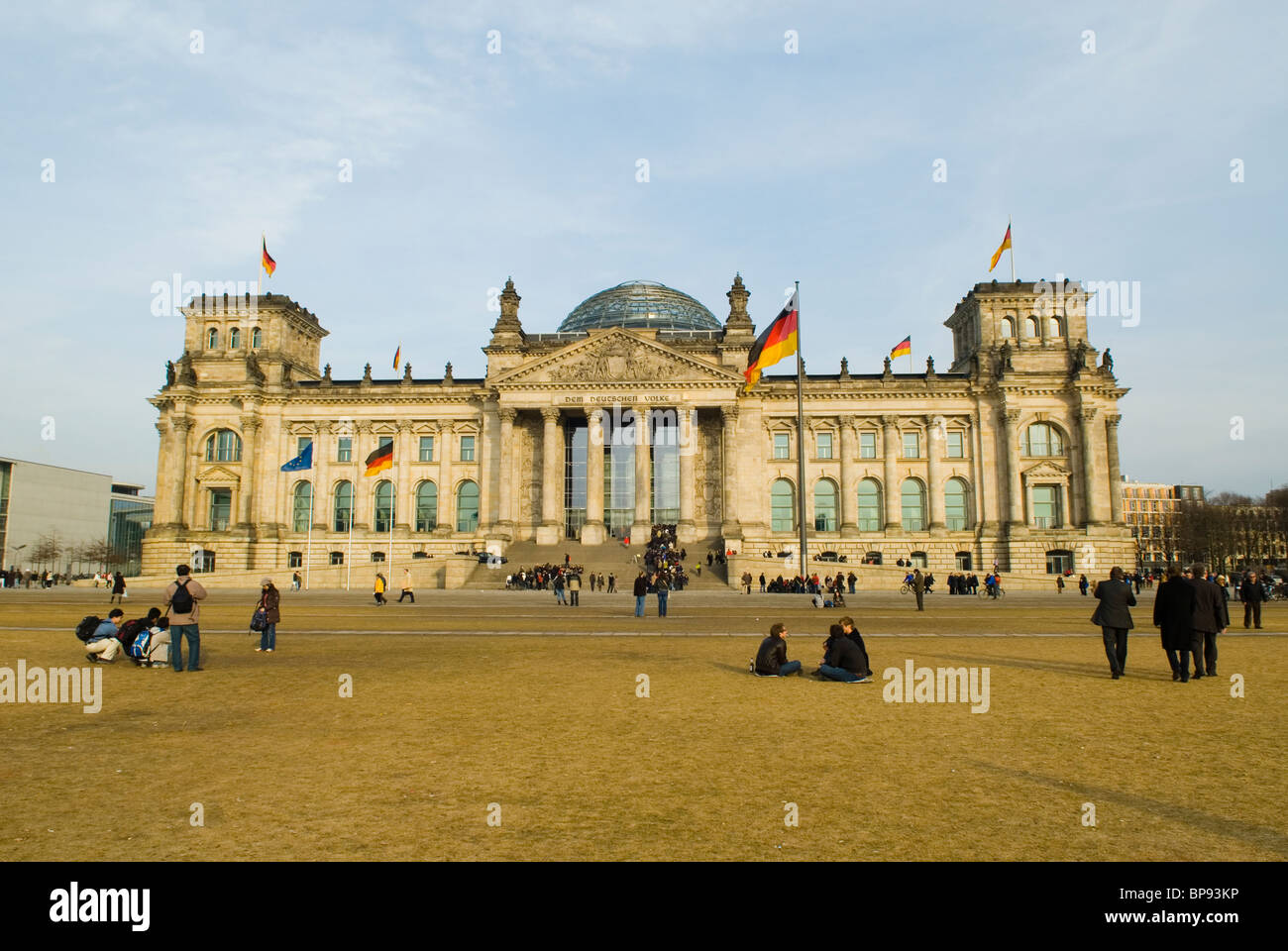 Reichstag Parliament Building Berlin Germany Stock Photo - Alamy