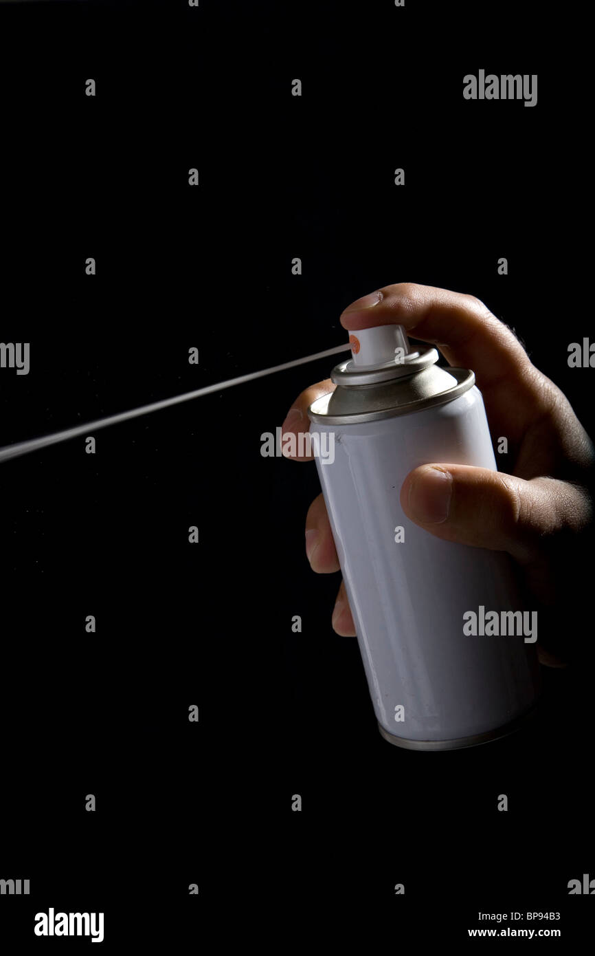 Hand squeeze can hi-res stock photography and images - Alamy