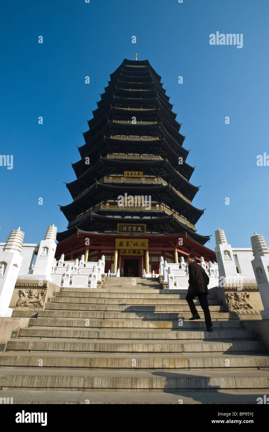 The tianning temple tower hi-res stock photography and images - Alamy