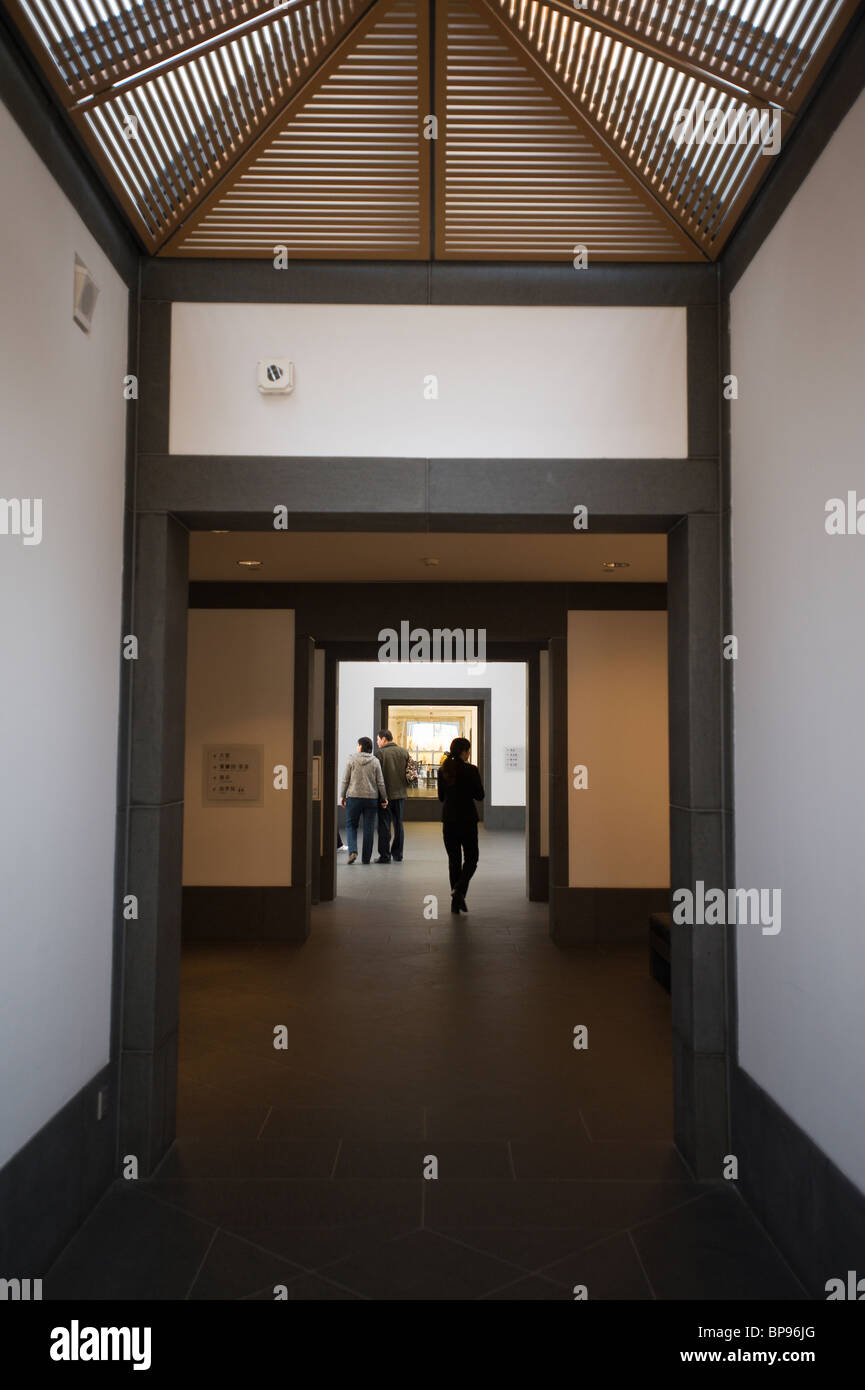 Hallway in Suzhou Museum, Suzhou, Jiangsu, China Stock Photo - Alamy