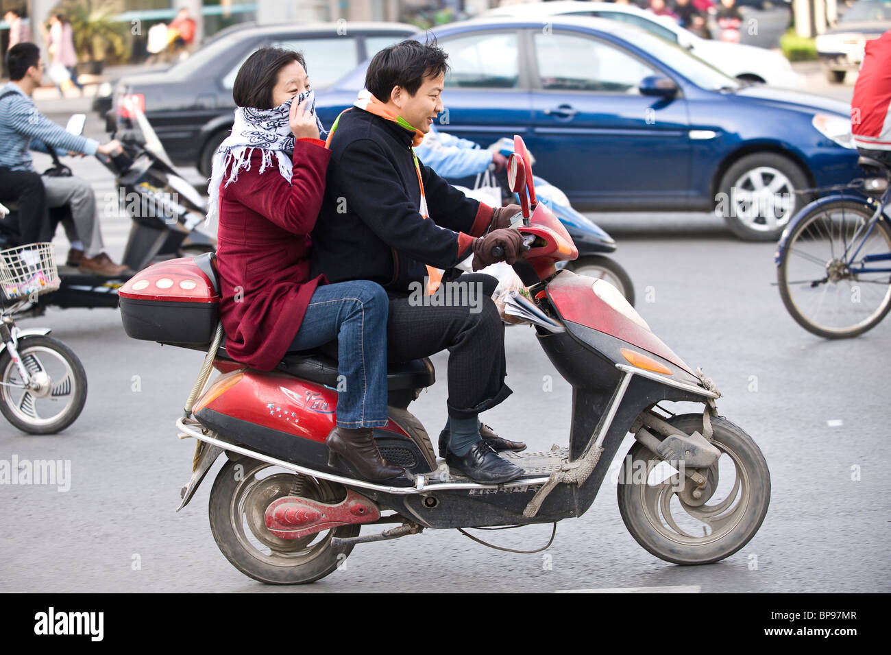 China, Suzhou. Rush hour traffic Stock Photo - Alamy