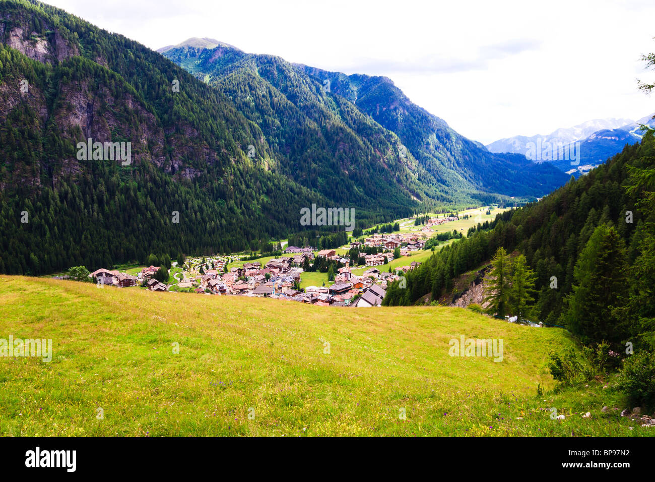 Small city dolomites hi-res stock photography and images - Alamy