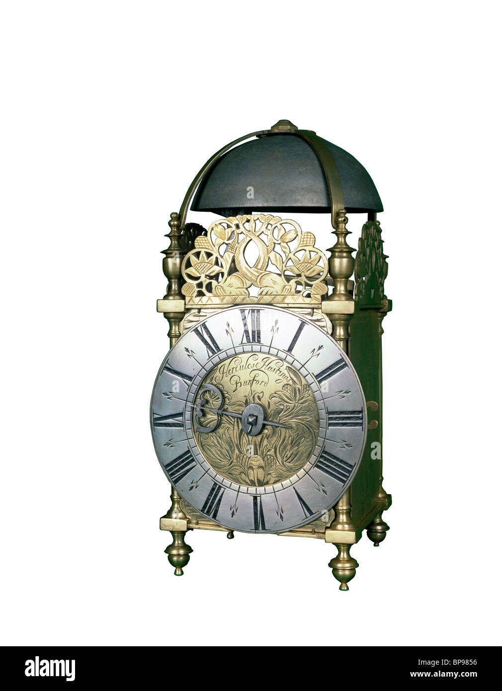 Old english clock Cut Out Stock Images & Pictures - Alamy