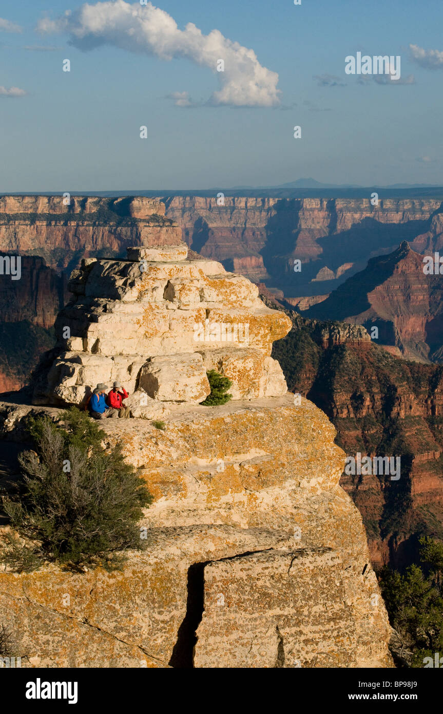 Bright angel point North rim of the Grand Canyon National Park Arizona ...