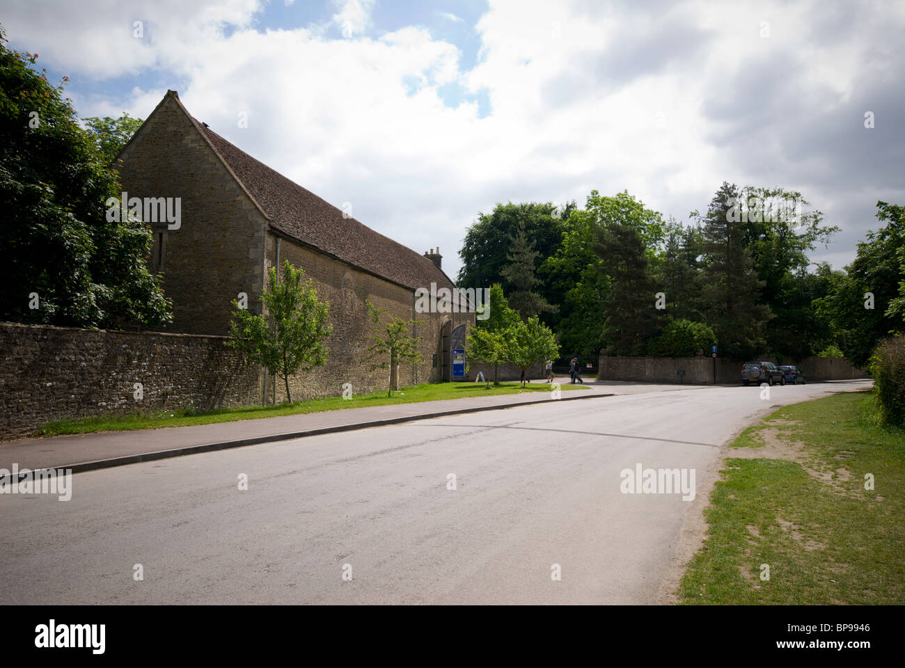 Lacock Wiltshire UK National Trust Abbey Visitor Reception Museum Stock ...