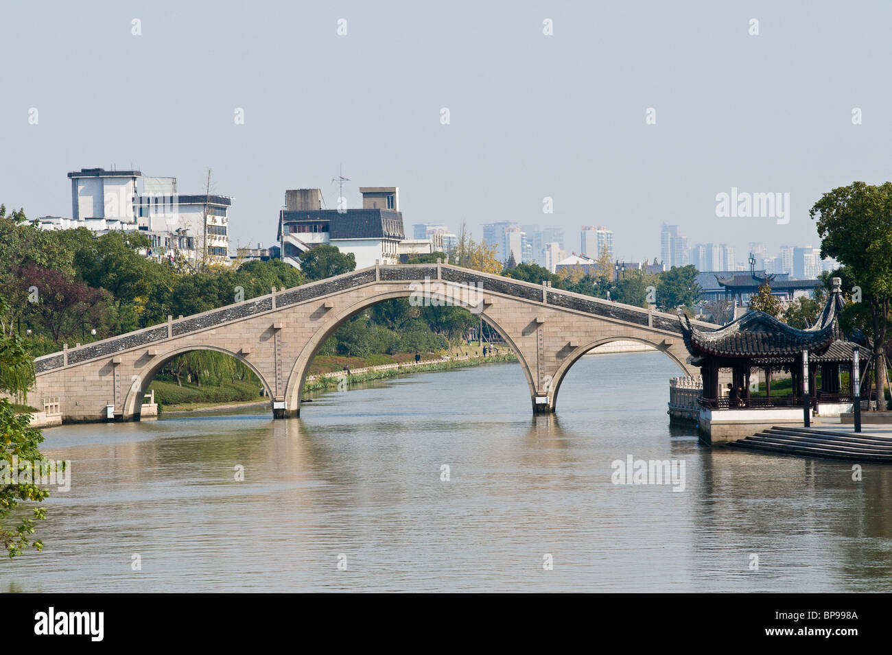China, Suzhou. Wan Nian Bridge Old City Stock Photo - Alamy