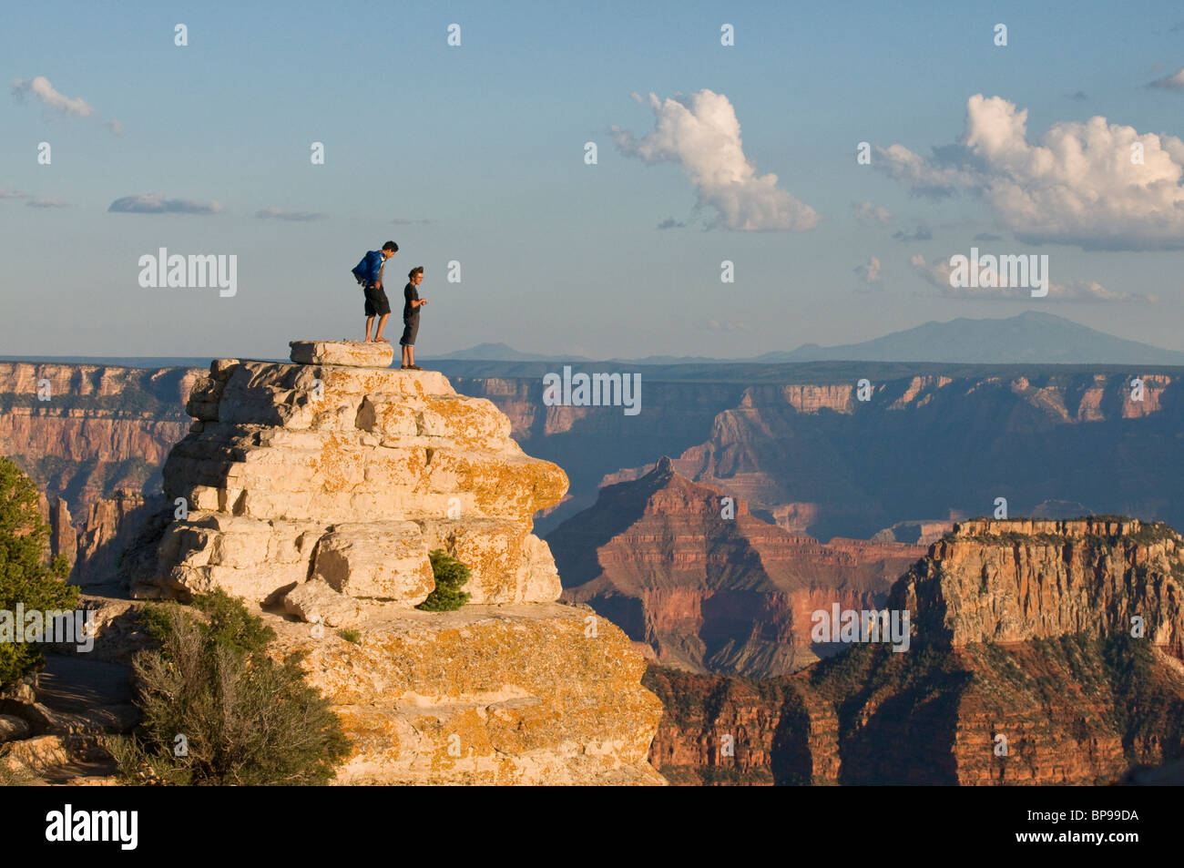 Bright angel point North rim of the Grand Canyon National Park Arizona ...