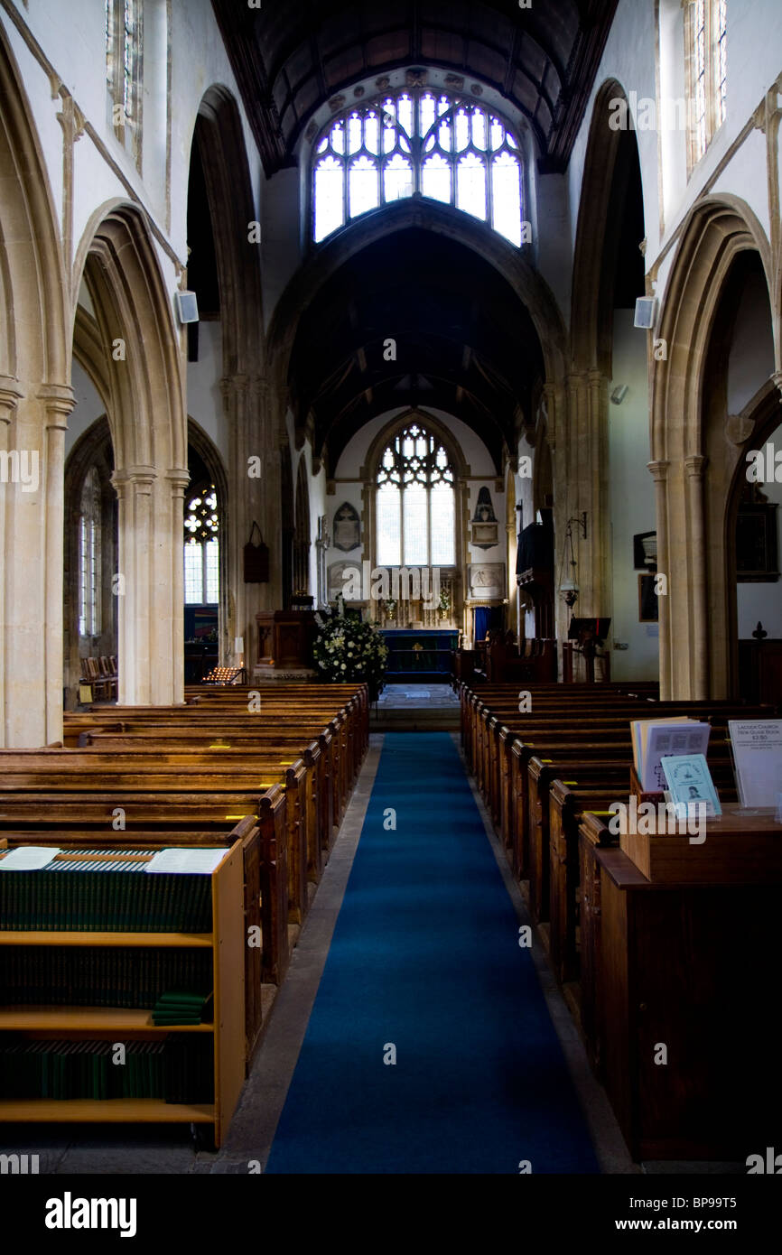 The Church of St Cyriac, Lacock Stock Photo - Alamy