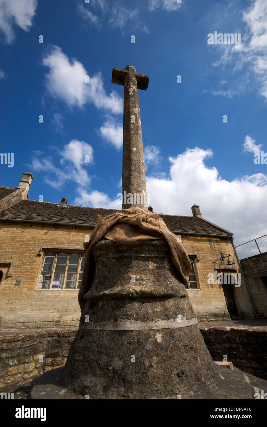 Lacock Wiltshire UK National Trust Primary School Cross Stock Photo - Alamy