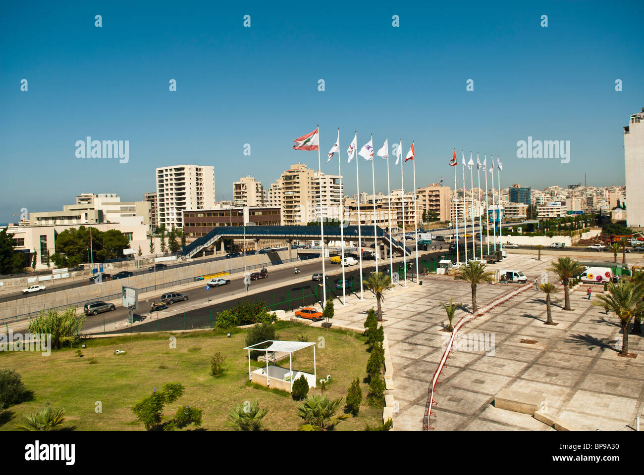 Cityscape of Beirut city Lebanon Middle East Asia Stock Photo - Alamy