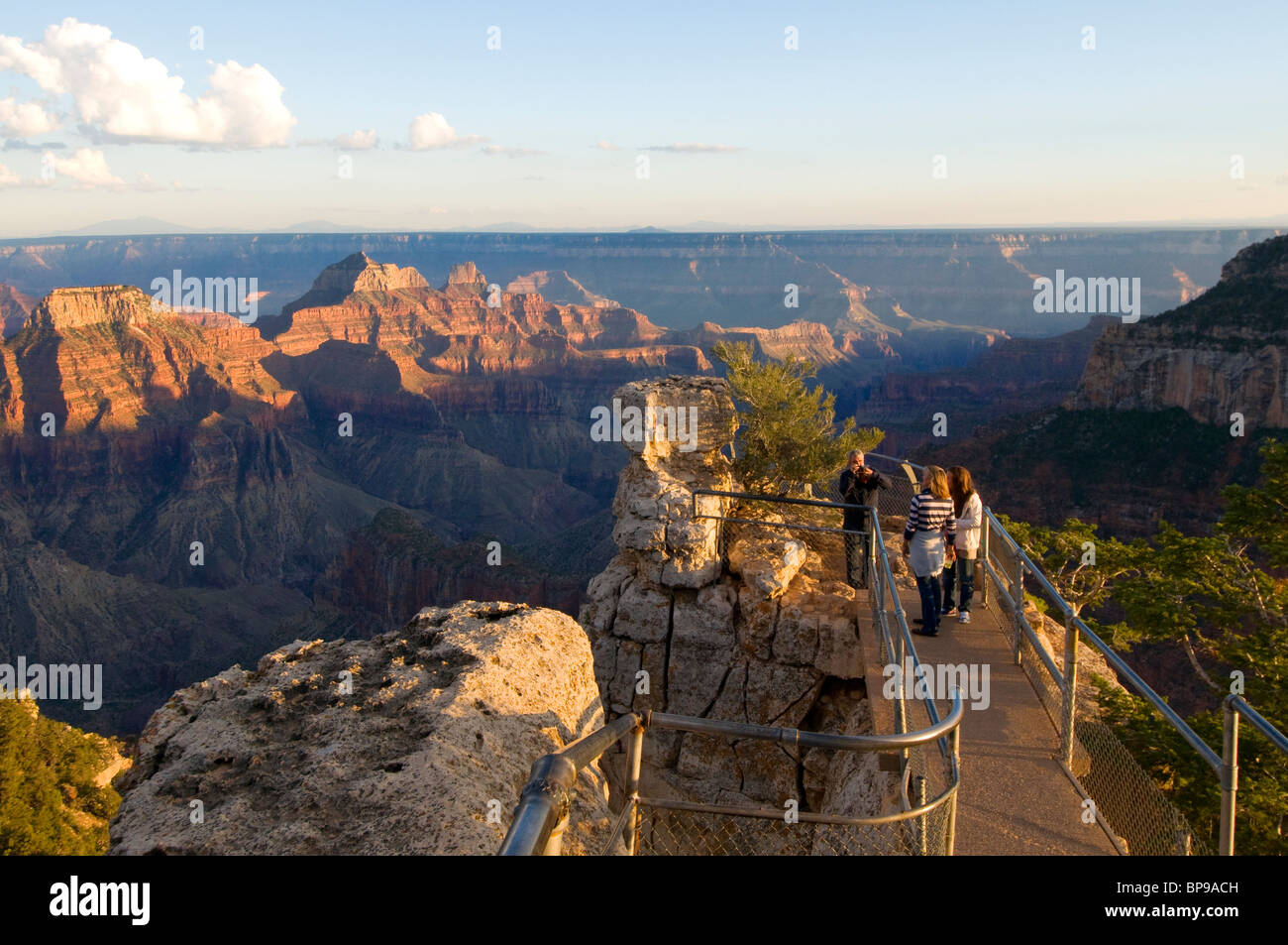 Bright angel point North rim of the Grand Canyon National Park Arizona ...