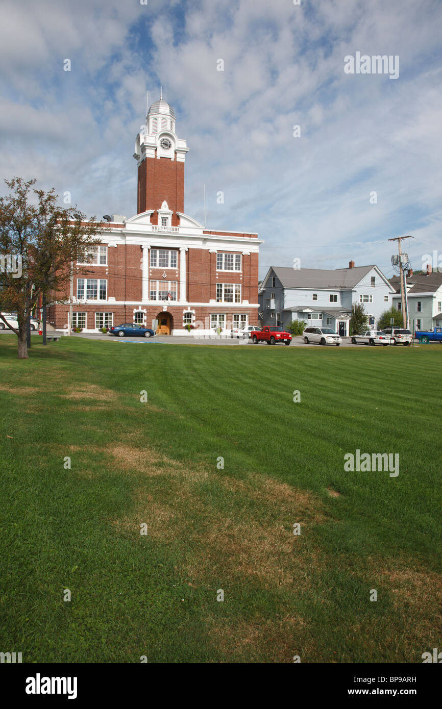 Town Park at the junction of Routes 16 and 2 in Gorham, New Hampshire ...