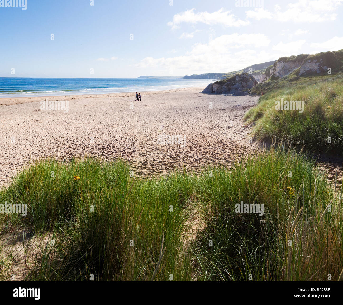 White Rocks beach in County Antrim, Northern Ireland Stock Photo - Alamy