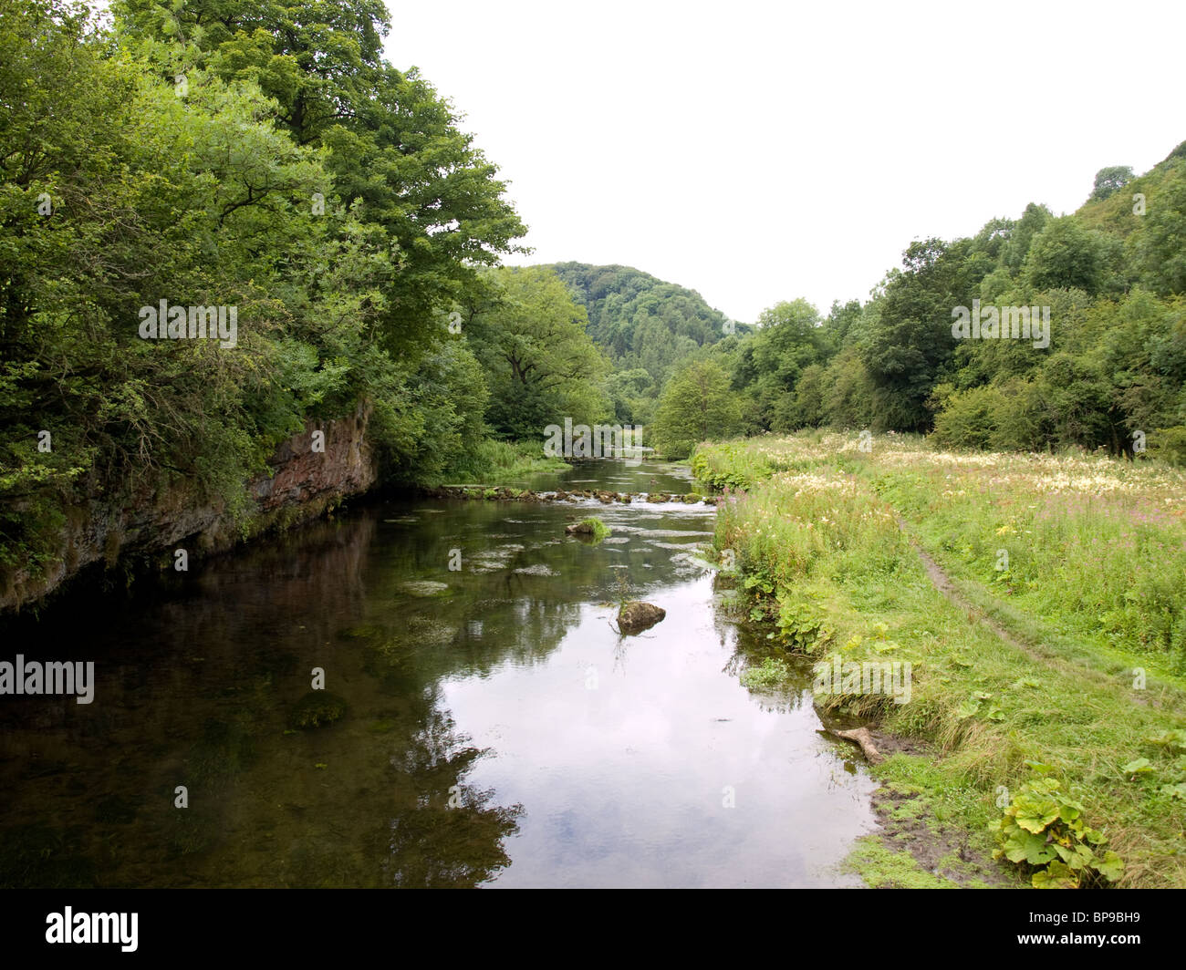 River Wye chee dale Stock Photo - Alamy