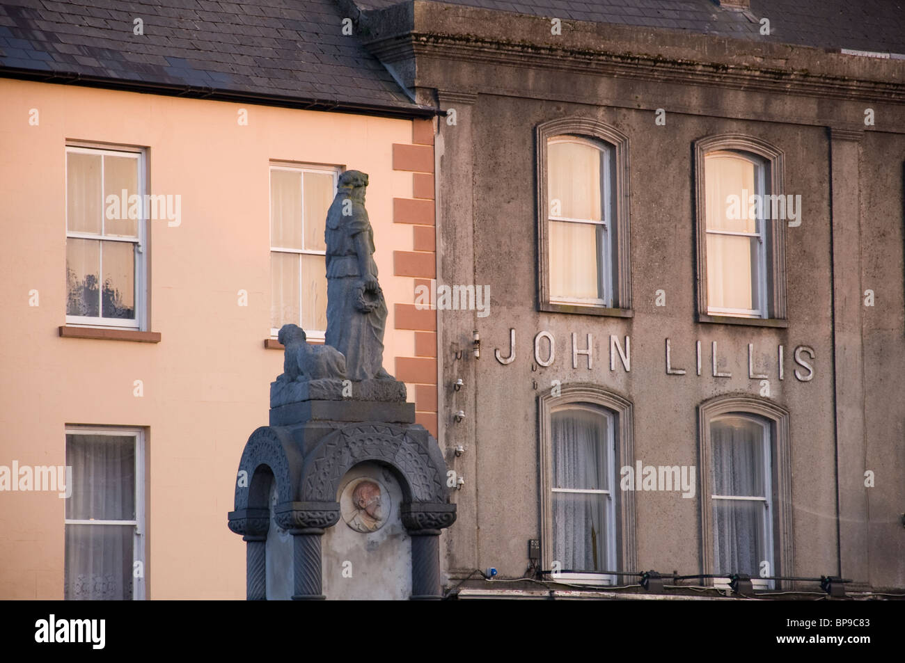 Statue to the Manchester Martyrs in Kilrush County Clare Ireland Stock ...
