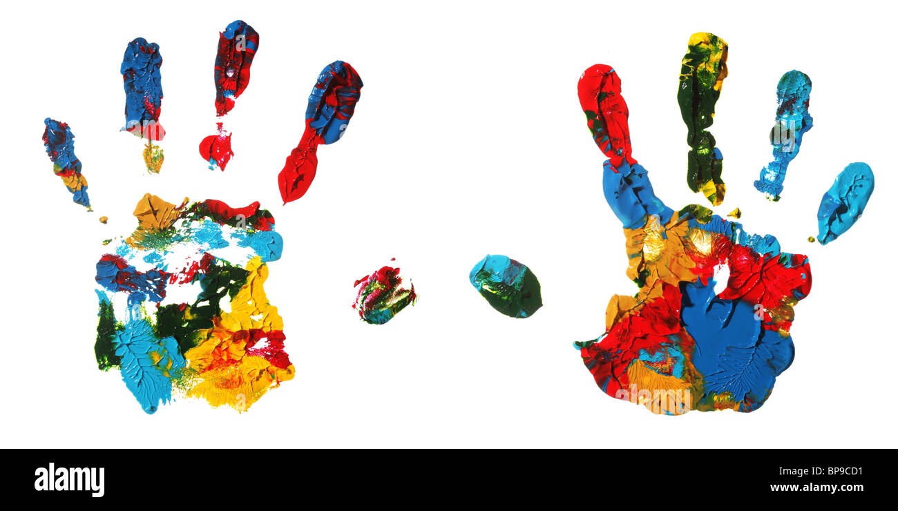 Handprints hi-res stock photography and images - Alamy