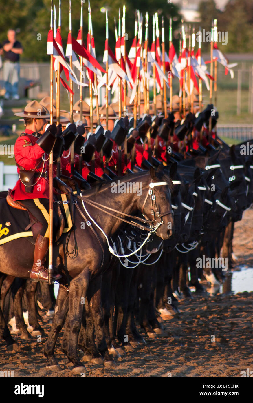 Royal Canadian Mounted Police Musical RIde Stock Photo - Alamy