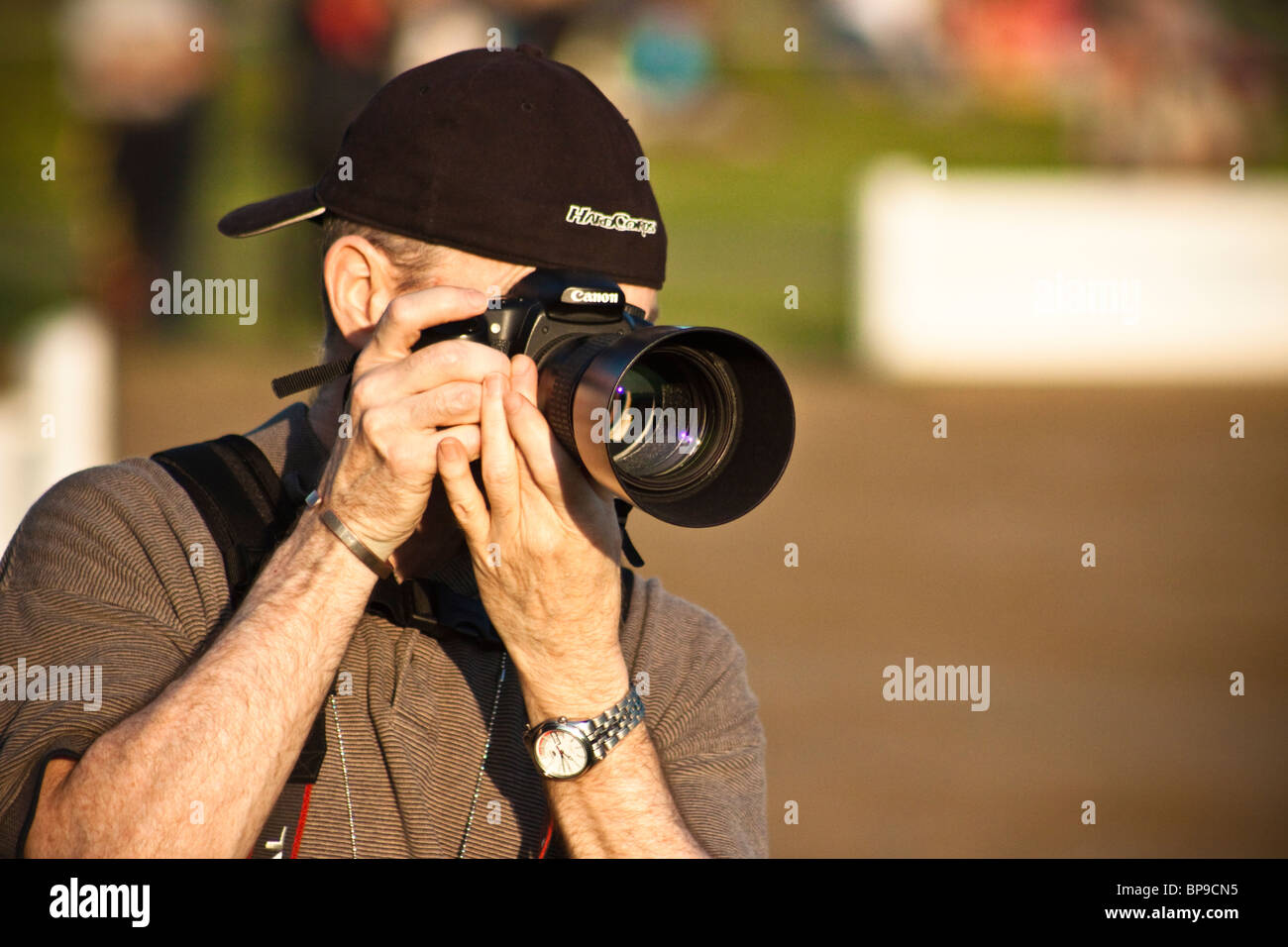 a photographer shooting images Stock Photo - Alamy