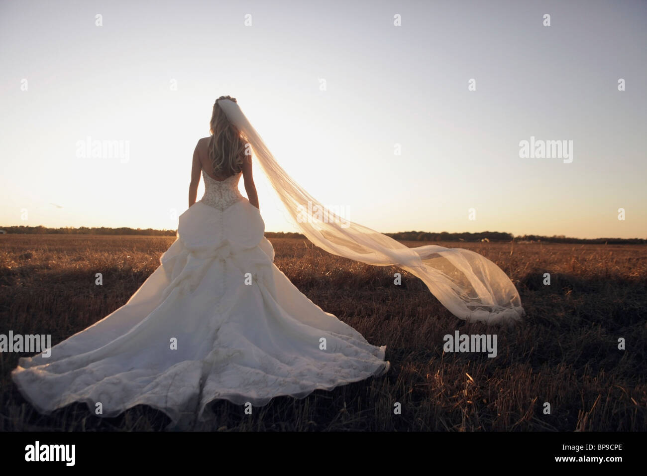 Veil blowing in the wind hi-res stock photography and images - Alamy
