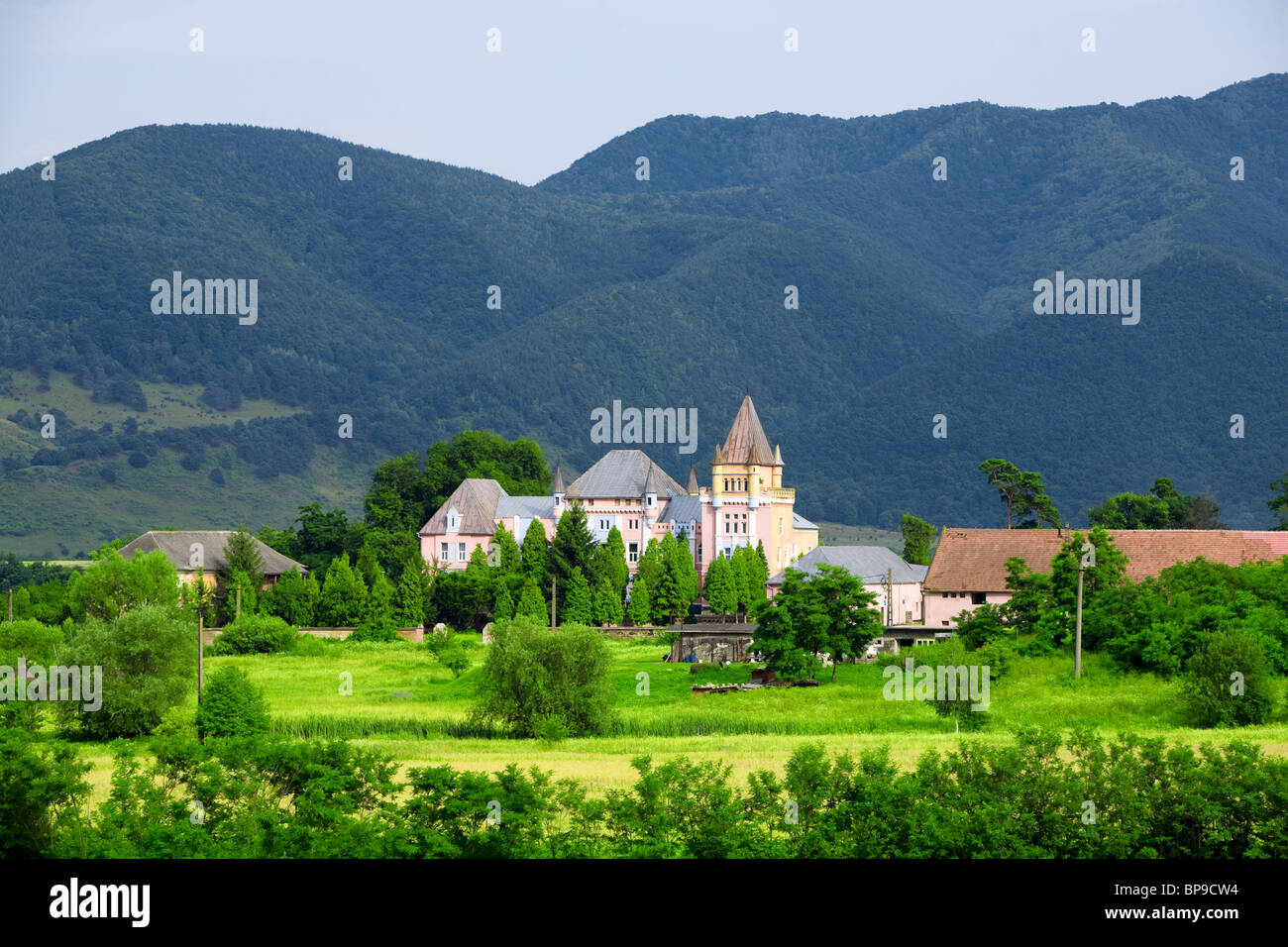 Medieval Castle Located In Santamaria Orlea Hunedoara County Romania ...