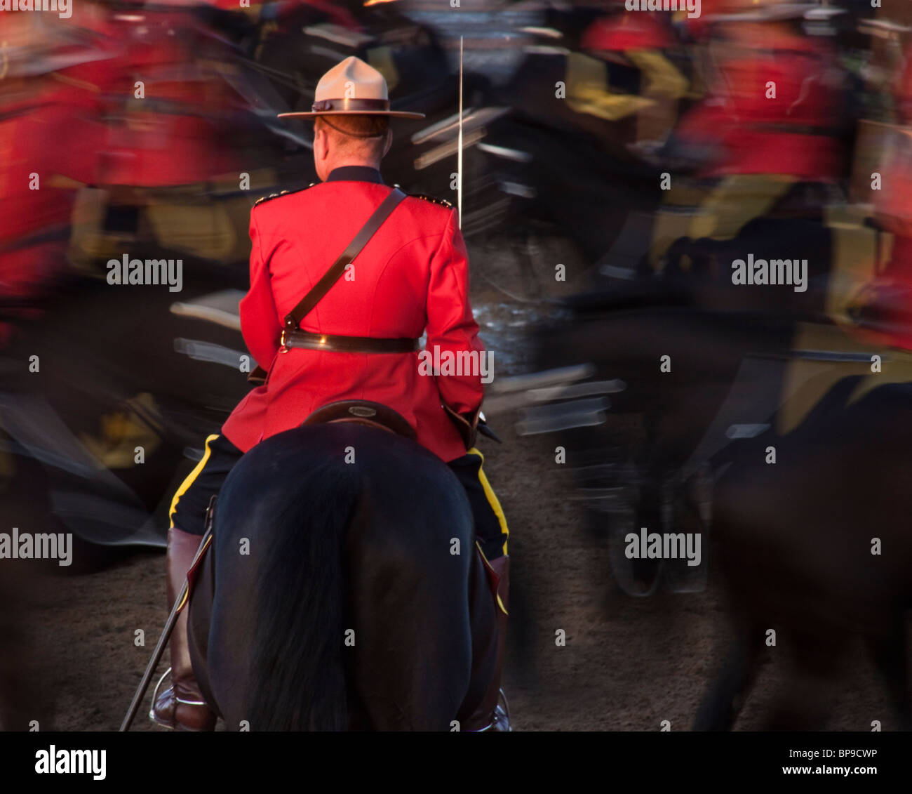 Royal Canadian Mounted Police Musical RIde Stock Photo - Alamy