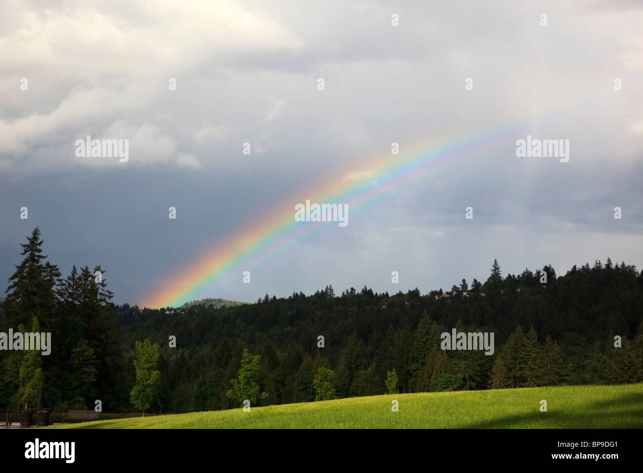 Rainbow happy valley hi-res stock photography and images - Alamy