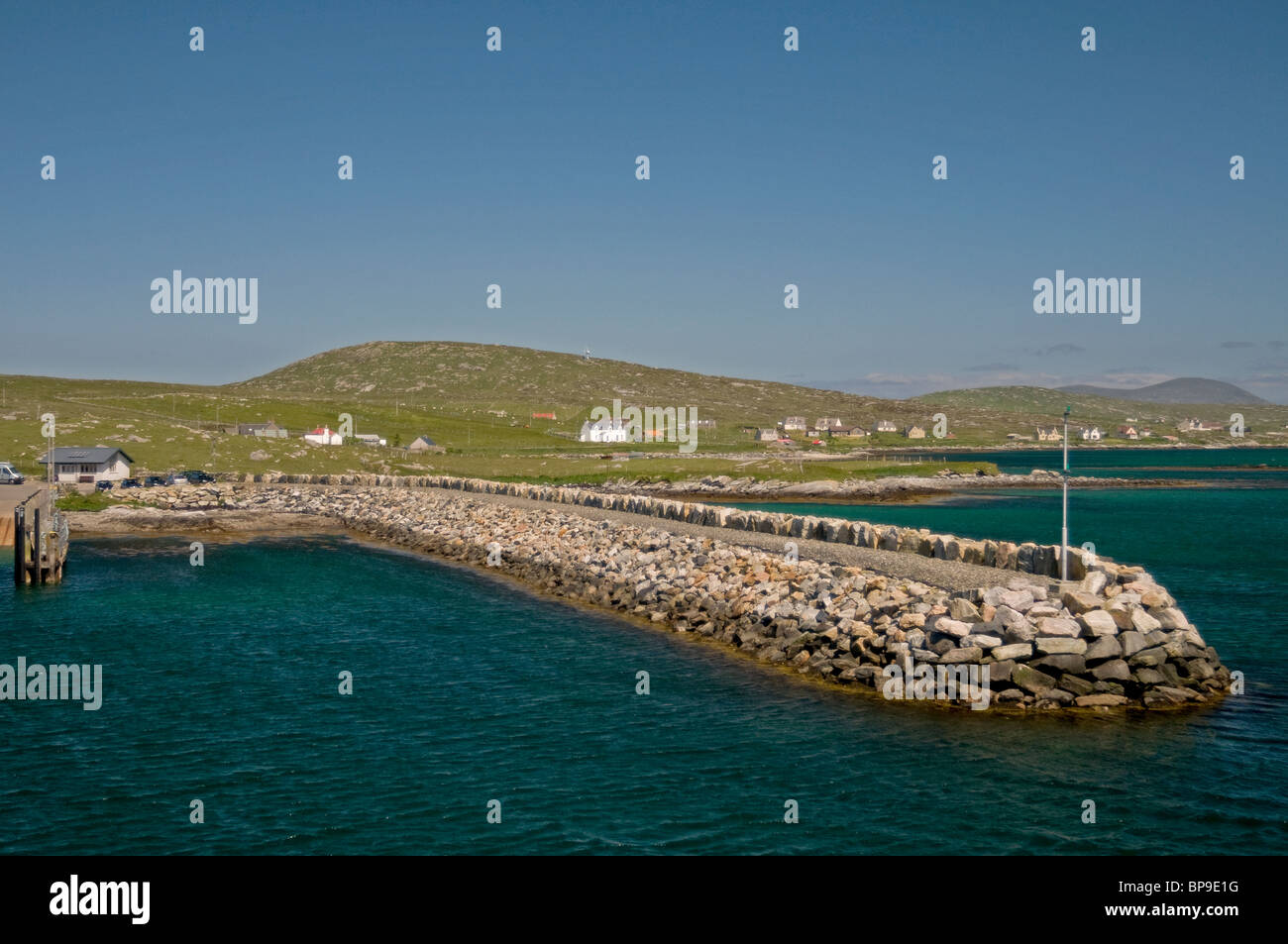 Berneray ferry terminal hi-res stock photography and images - Alamy
