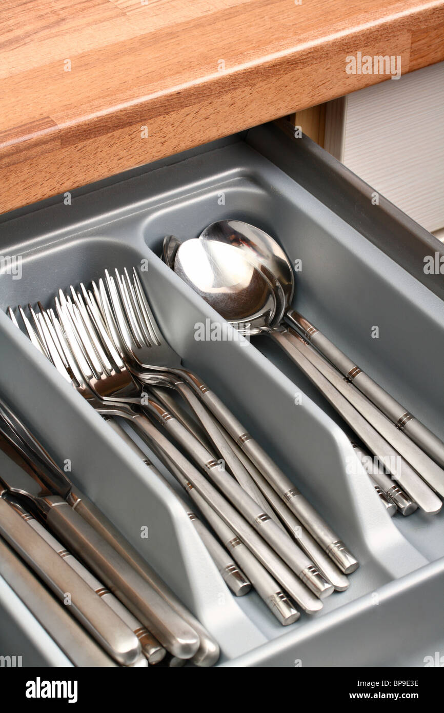 Silver drawer hi-res stock photography and images - Alamy