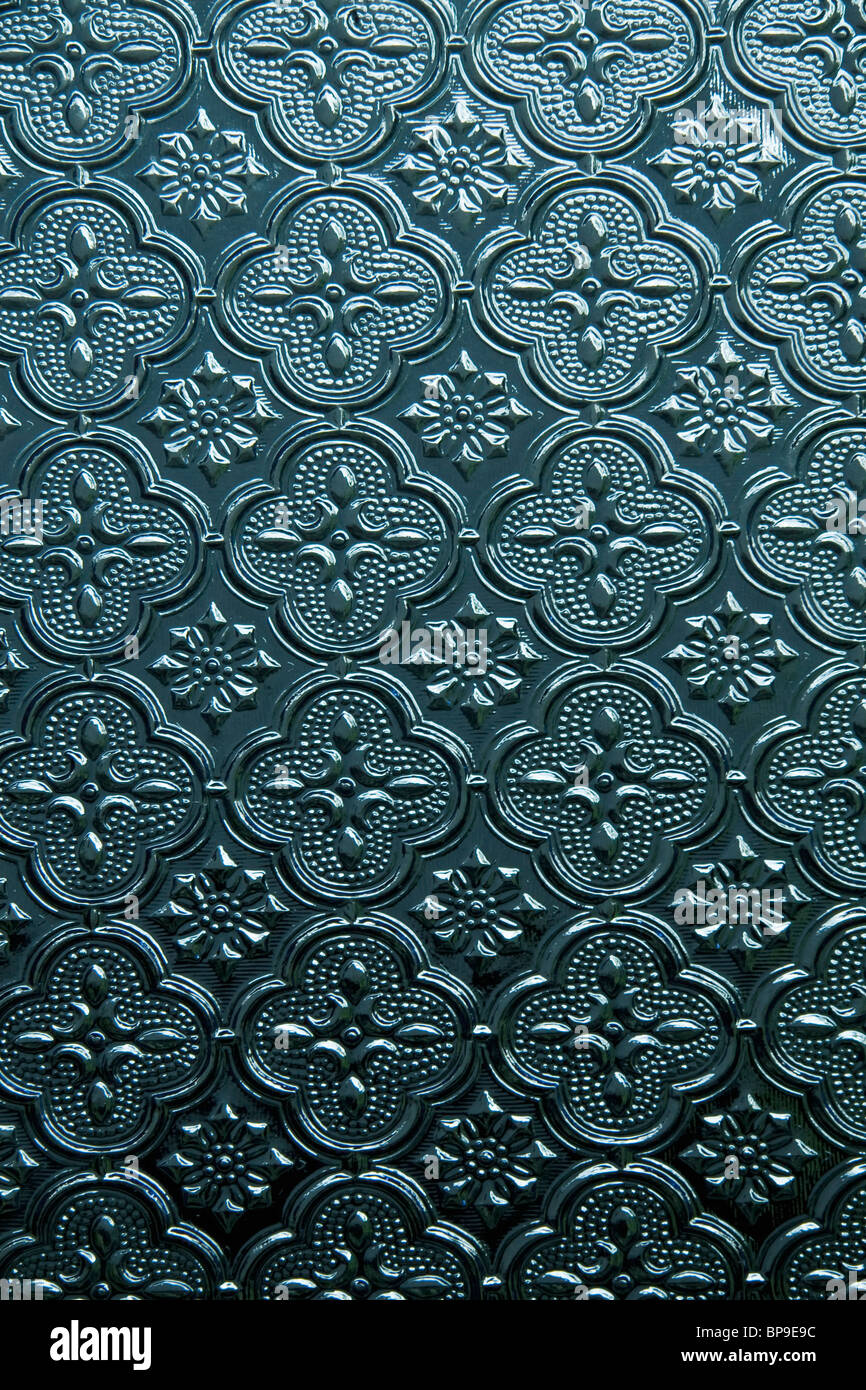 pattern on a glass window Stock Photo - Alamy