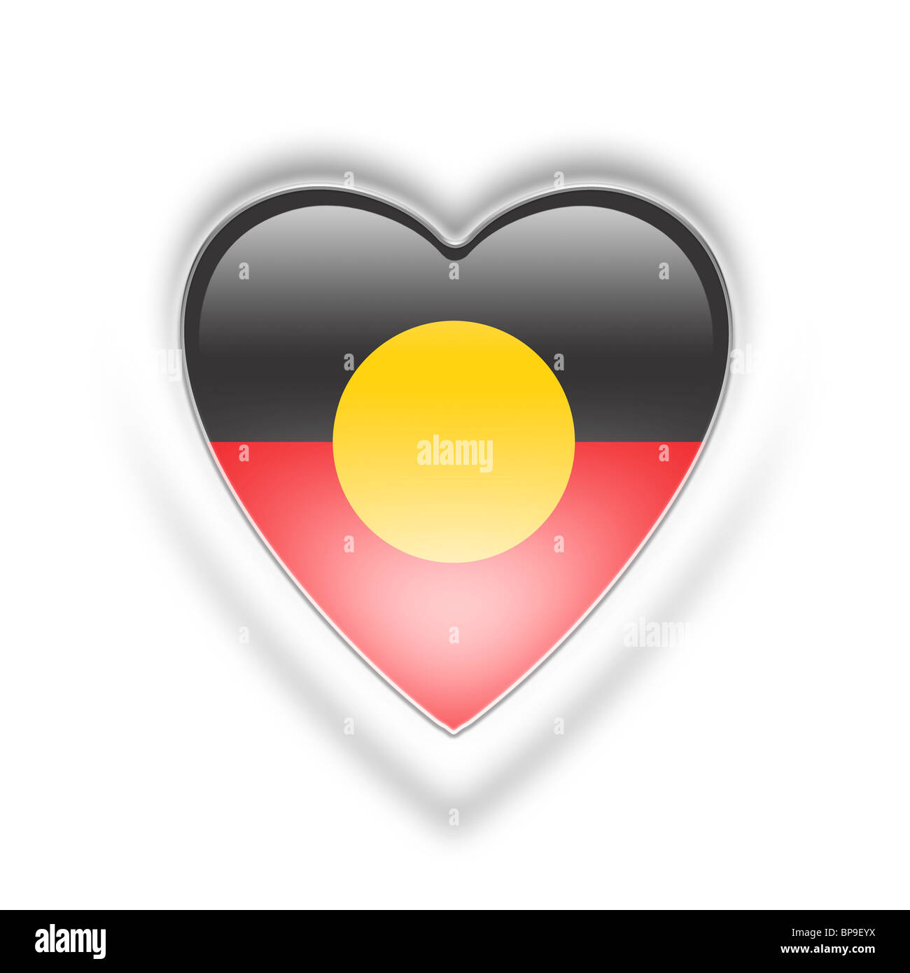 Aboriginal flag Aborigine Aborigines Aborigin Stock Photo - Alamy