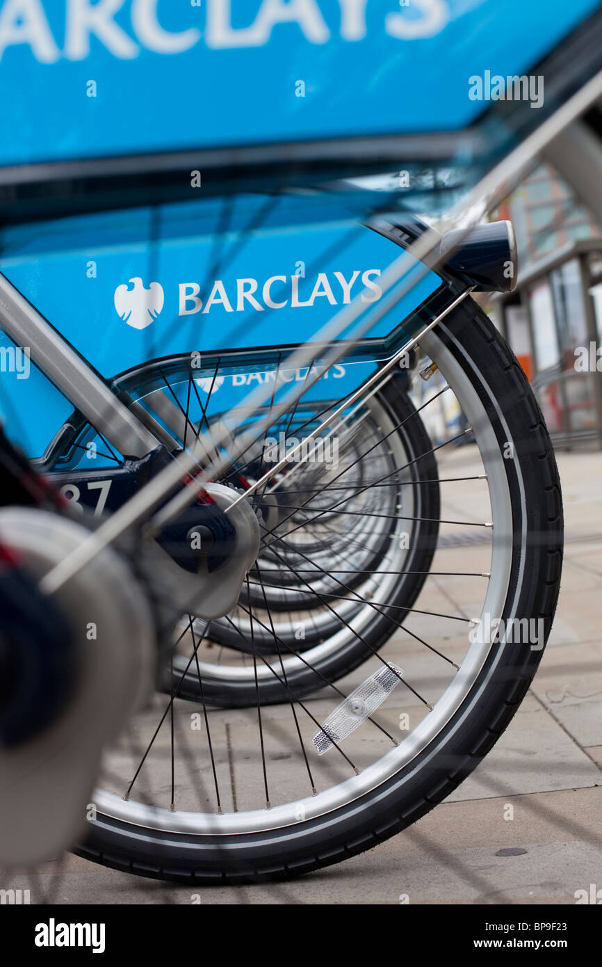 Barckays bikes hi-res stock photography and images - Alamy