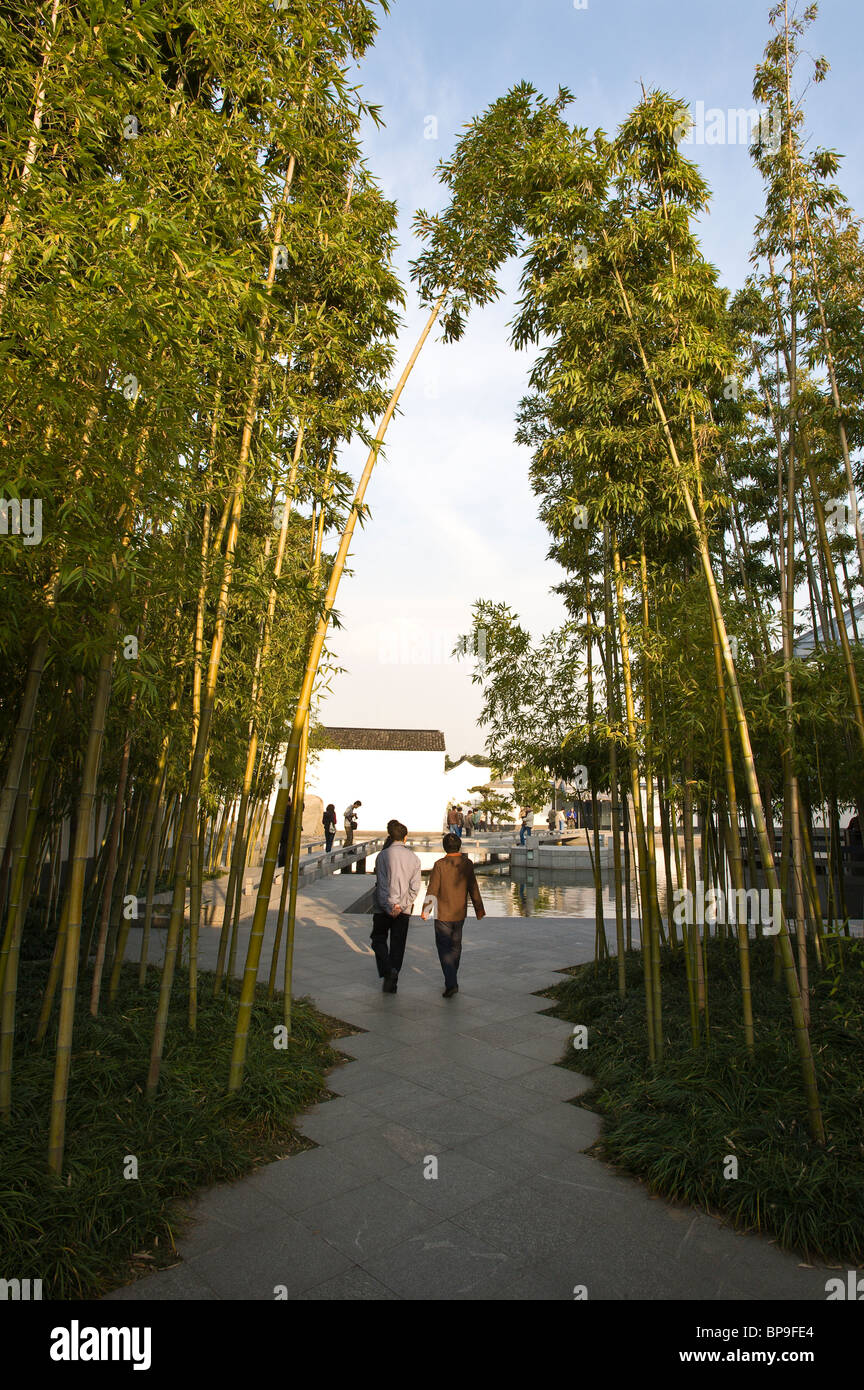Courtyard with bamboo hi-res stock photography and images - Alamy