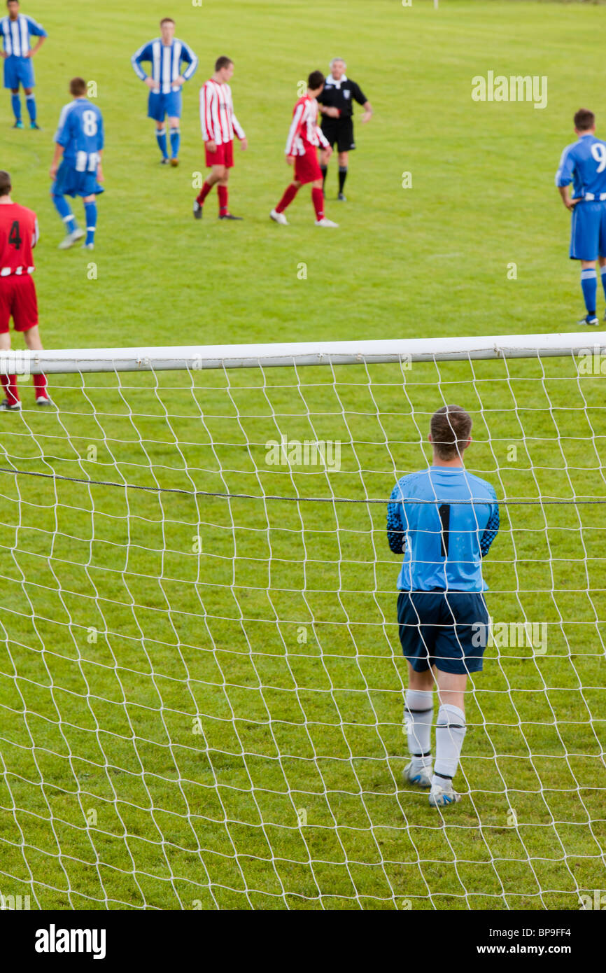 Ambleside FC playing Ulverston Town football club at Ambleside's ...