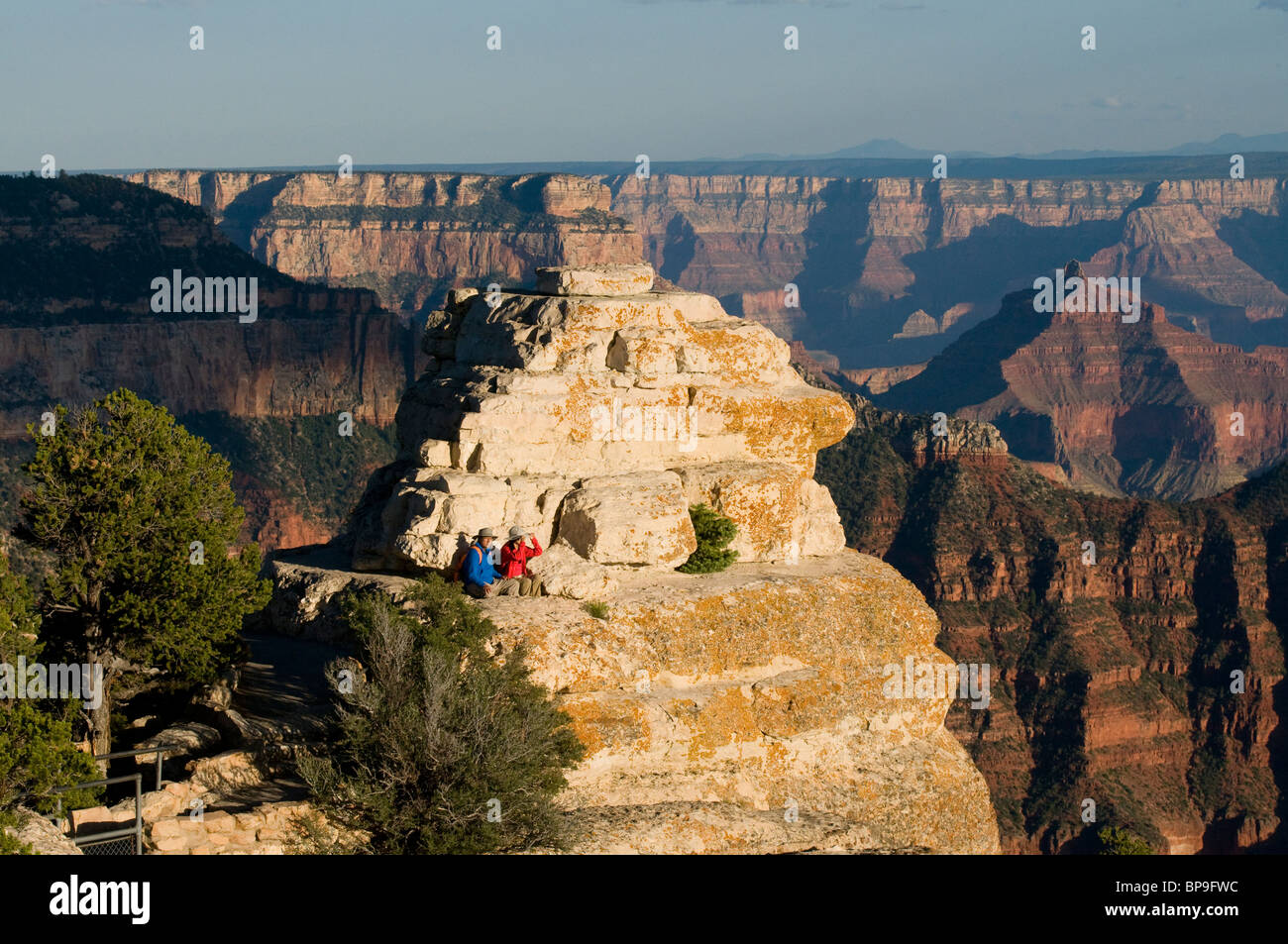 Bright angel point North rim of the Grand Canyon National Park Arizona ...
